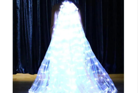 Ezlibell-Belly Dance Light bright Angel Special effect- 360 degree win ...